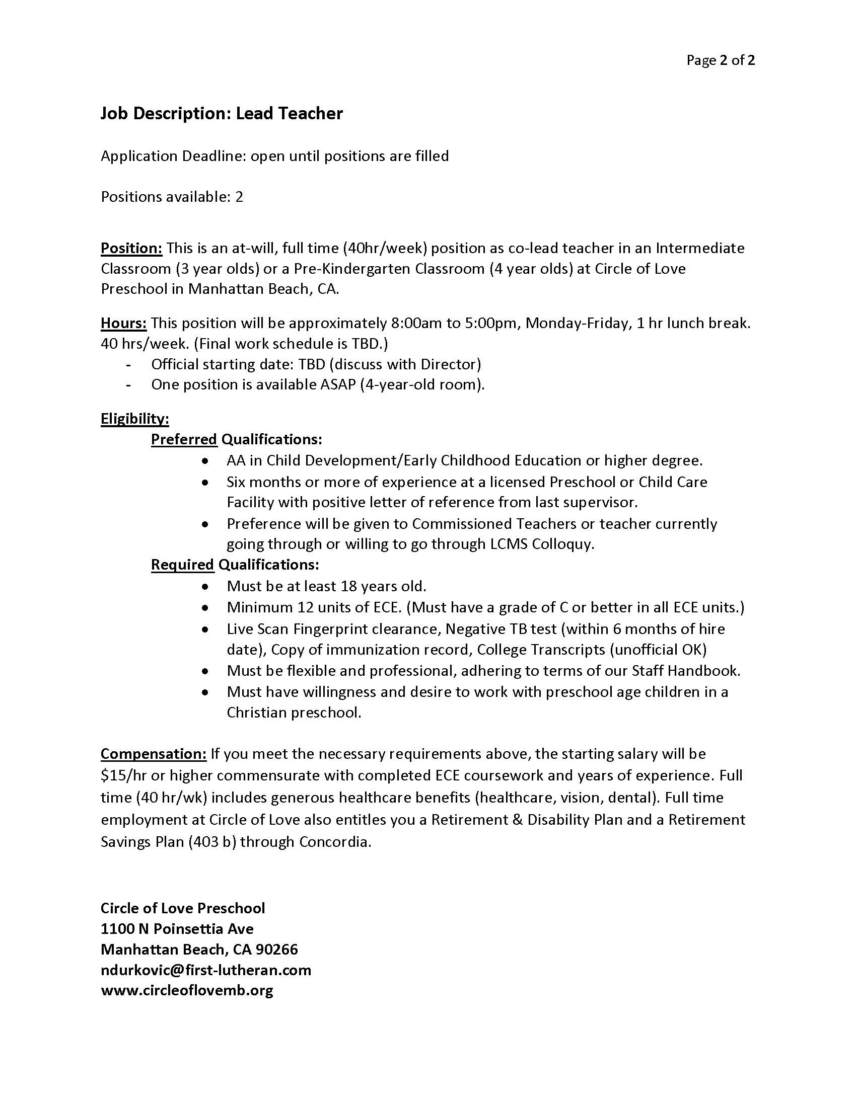 TEACH Job Listings El Camino College Torrance CA teach-job-listings-el-camino-college-torrance-ca